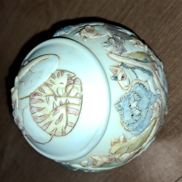 jardinia | Other | Jardinia Harmony Kingdom Cat Jar Boxurn | Poshmark